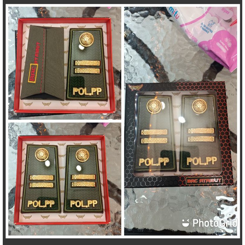 Jual PANGKAT POL PP GOLONGAN 3B/EVOLET PDH POL PP GOLONGAN 3/ PANGKAT ...