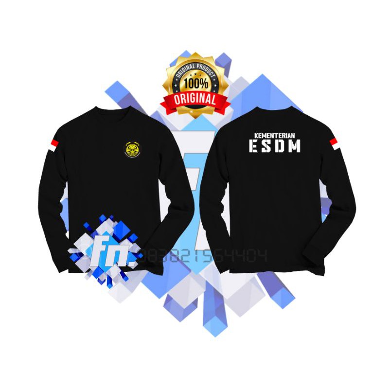 Jual KAOS KEMENTERIAN ESDM (ENERGI DAN SUMBER DAYA MINERAL) | Shopee Indonesia