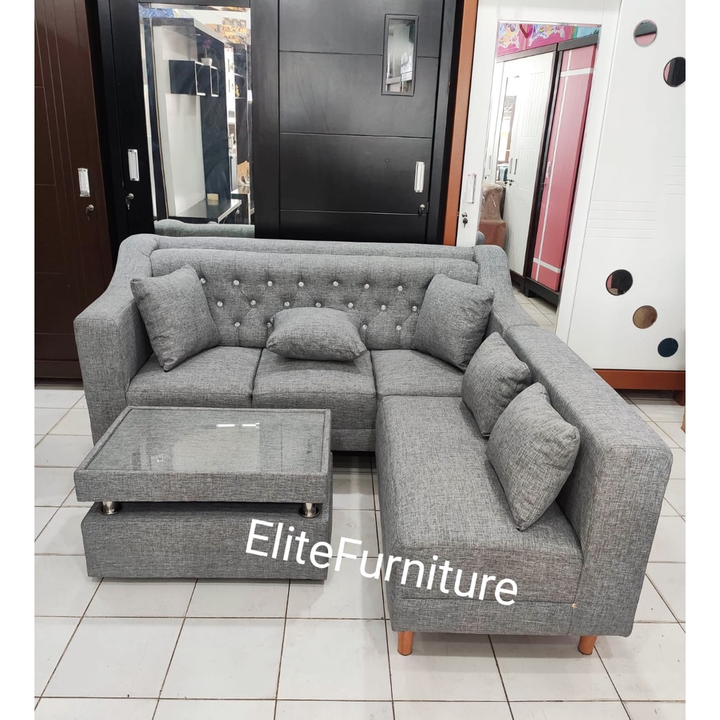 Jual Sofa L , Sofa Sudut minimalis Sofa Ruang Tamu / Sofa Minimalis ...