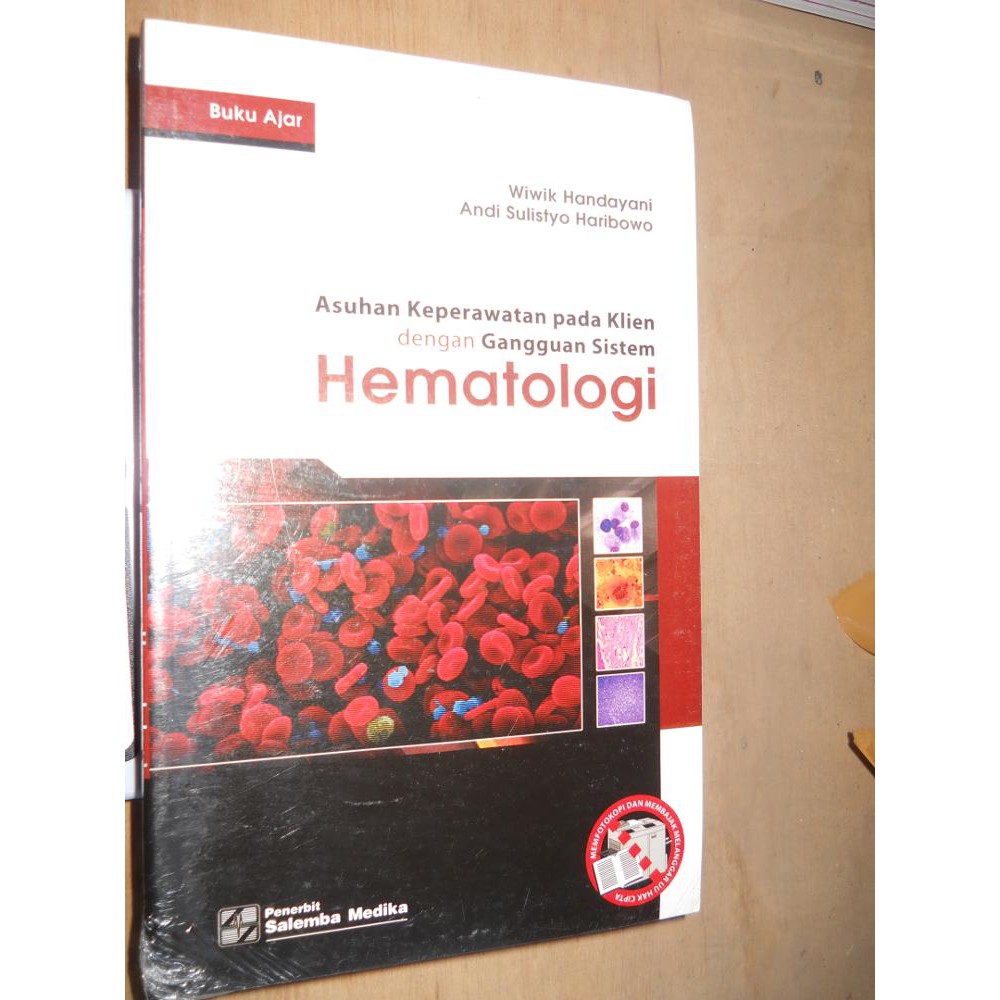 Jual Buku Ajar Asuhan Gangguan Hematologi/Wiwik Handayani | Shopee Indonesia