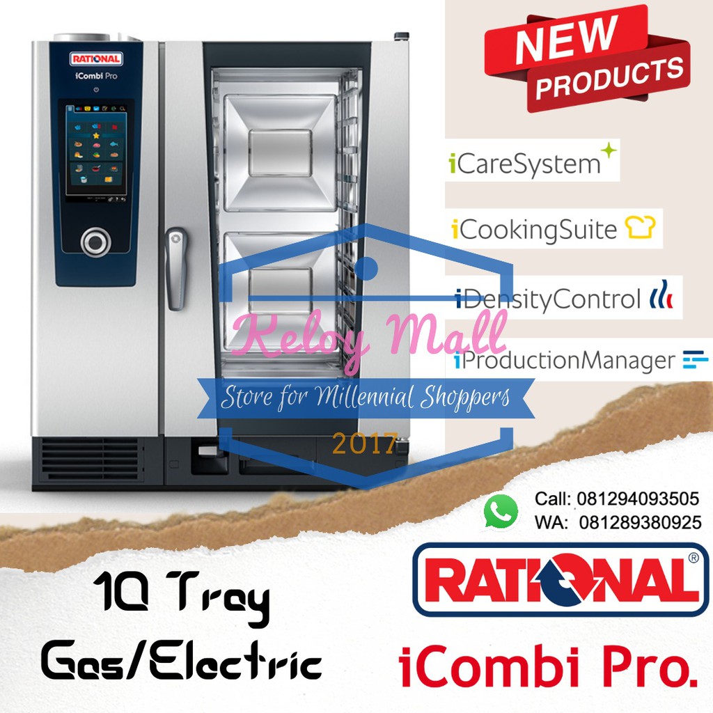 Jual NEW RATIONAL Oven iCombi Pro 10 Tray Combi Oven | Shopee Indonesia