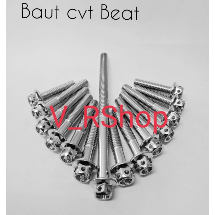 Jual Baut Probolt Cvt Beat scopy Vario Baut Probolt Thailand Cvt Chrome ...