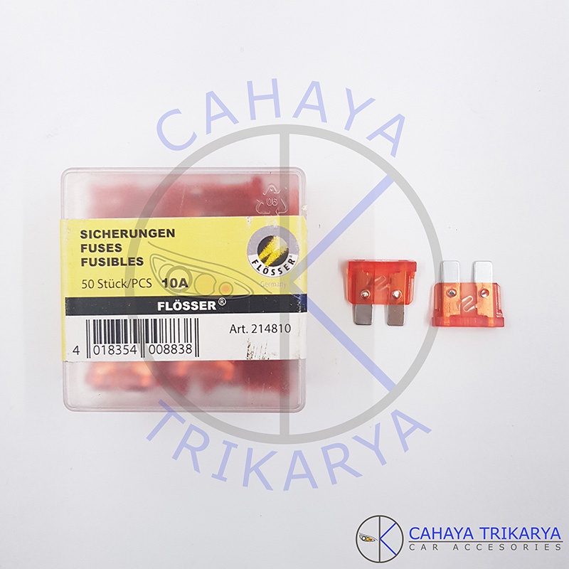 Jual Sekring / Sekering / Fuse Tancap Mobil DX Besar 10A / 10 Ampere ...