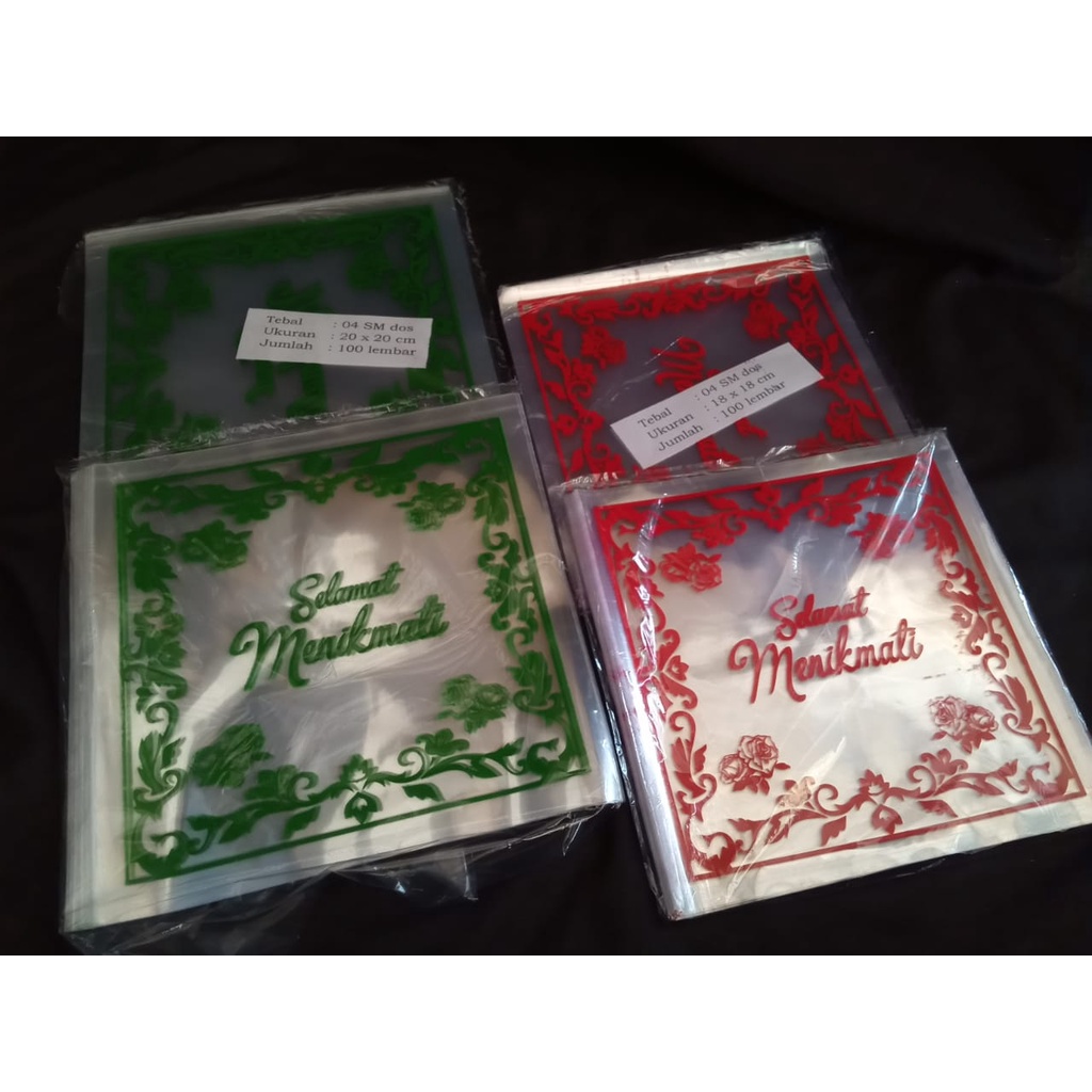 Jual [Isi 100pcs] Plastik PP / Plastik PP One Sheet / Plastik One Sheet ...