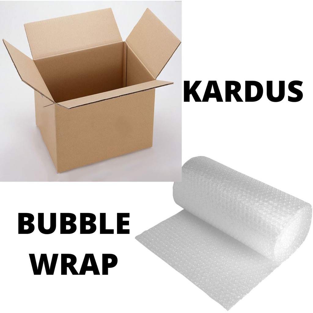 Jual TAMBAHAN KARDUS DAN BUBBLE WARP UNTUK COOKIES | Shopee Indonesia