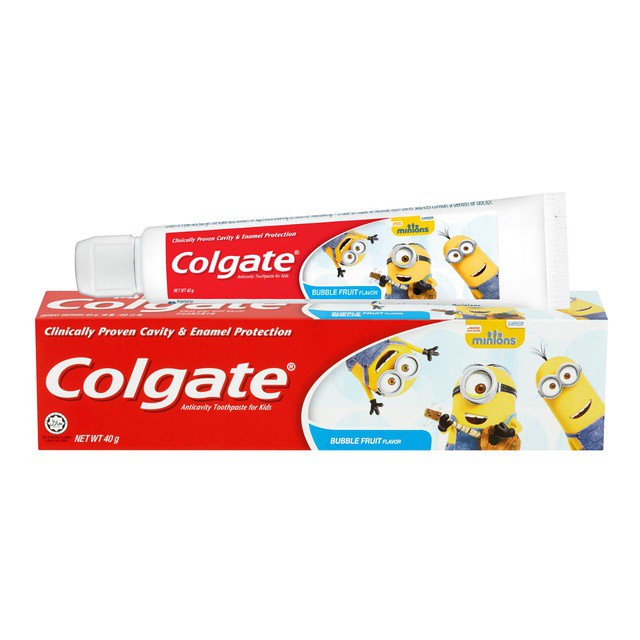 Jual colgate toothpaste kids bubble fruit flavor 40g | Shopee Indonesia
