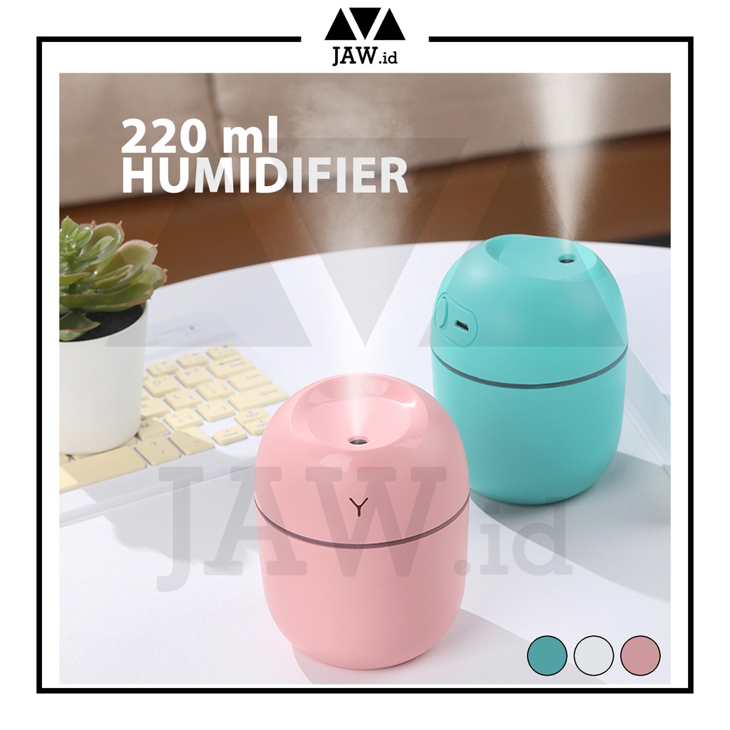 Jual JAW.ID Mini Portable Egg Humidifier Diffuser USB MINI air Purifier ...