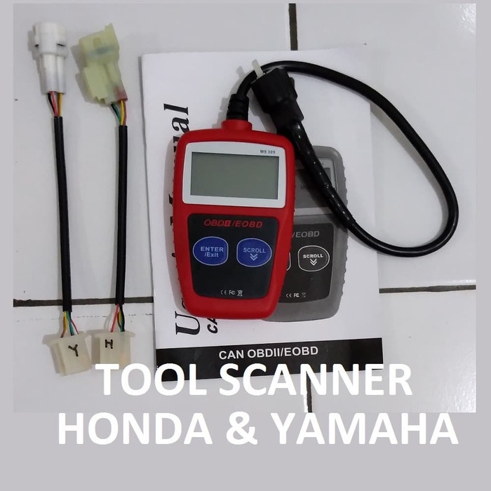 Jual ALAT SCANNER YAMAHA HONDA DIAGNOSA DIAGNOSTIC TOOL CEK FI OBD2 ...