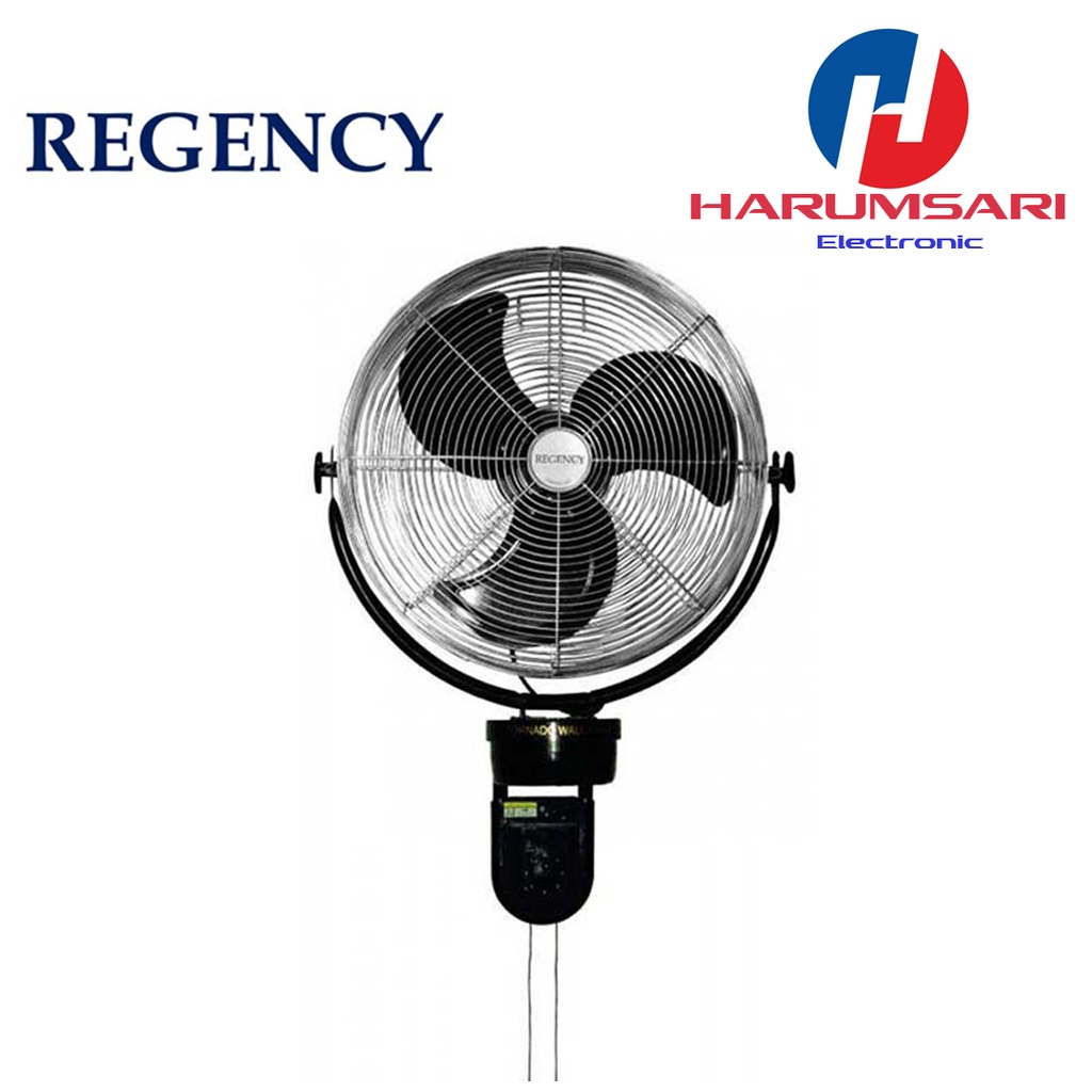 Jual REGENCY Kipas Angin Dinding (Tembok)/Wall Fan Besi Tornado 16/18 ...