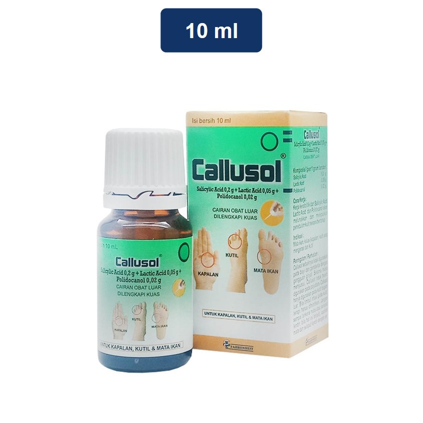 Jual Callusol Cairan Obat Luar 10ml | Shopee Indonesia