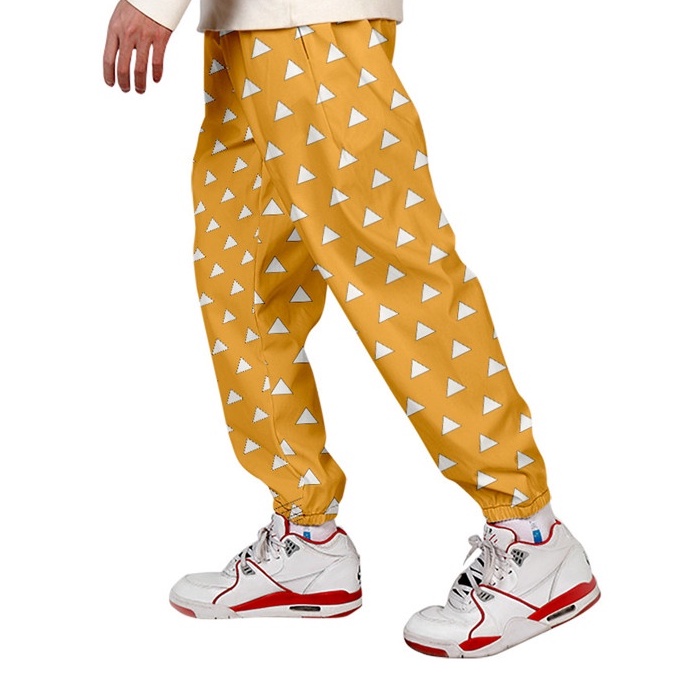 Jual Celana Olahraga Zenitsu Motive Fullprint Jogger Pants New Kimetsu ...