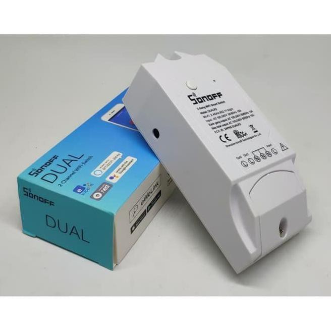 Jual Sonoff Dual Wifi Wireless Smart Switch | Shopee Indonesia