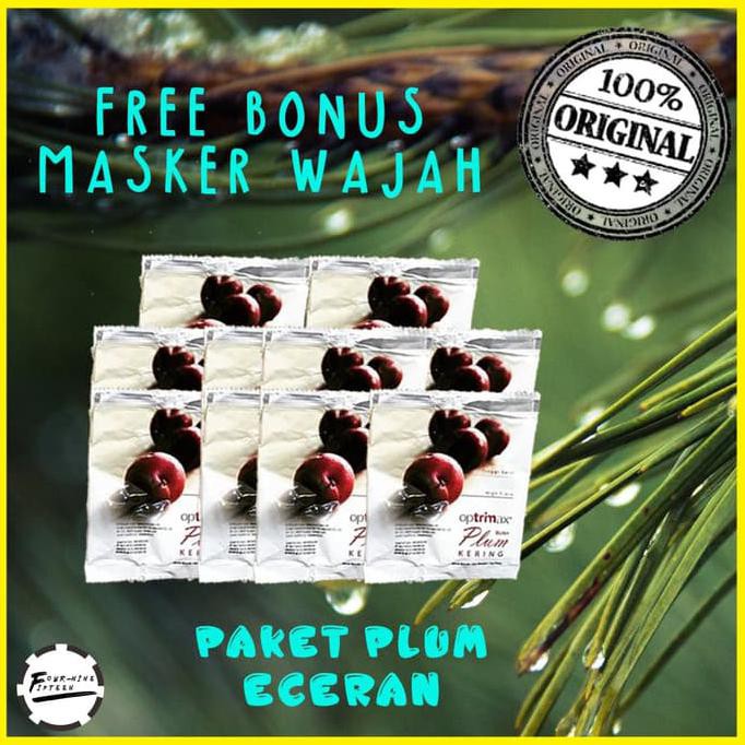 Jual OPTRIMAX PLUM DELITE BUAH KERING / Eceran Satuan per Sachet ( 1pcs ) | Shopee Indonesia
