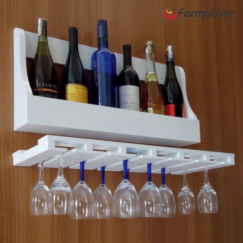 Jual rak minuman rak kelas wine rack simple wine cabinet rack | Shopee ...