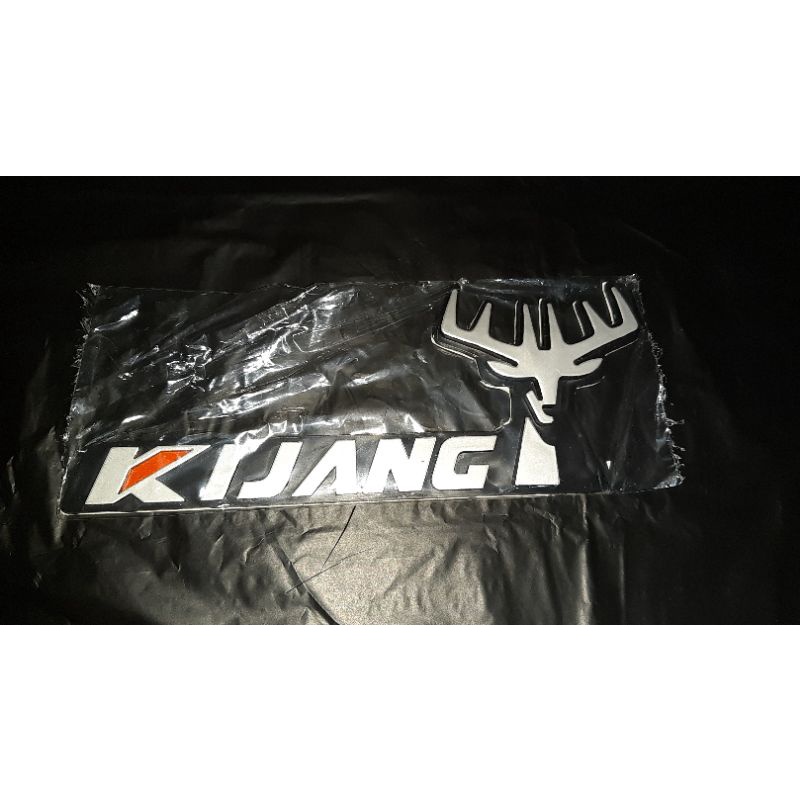 Jual Emblem kijang + kepala kijang grand silver satuan | Shopee Indonesia