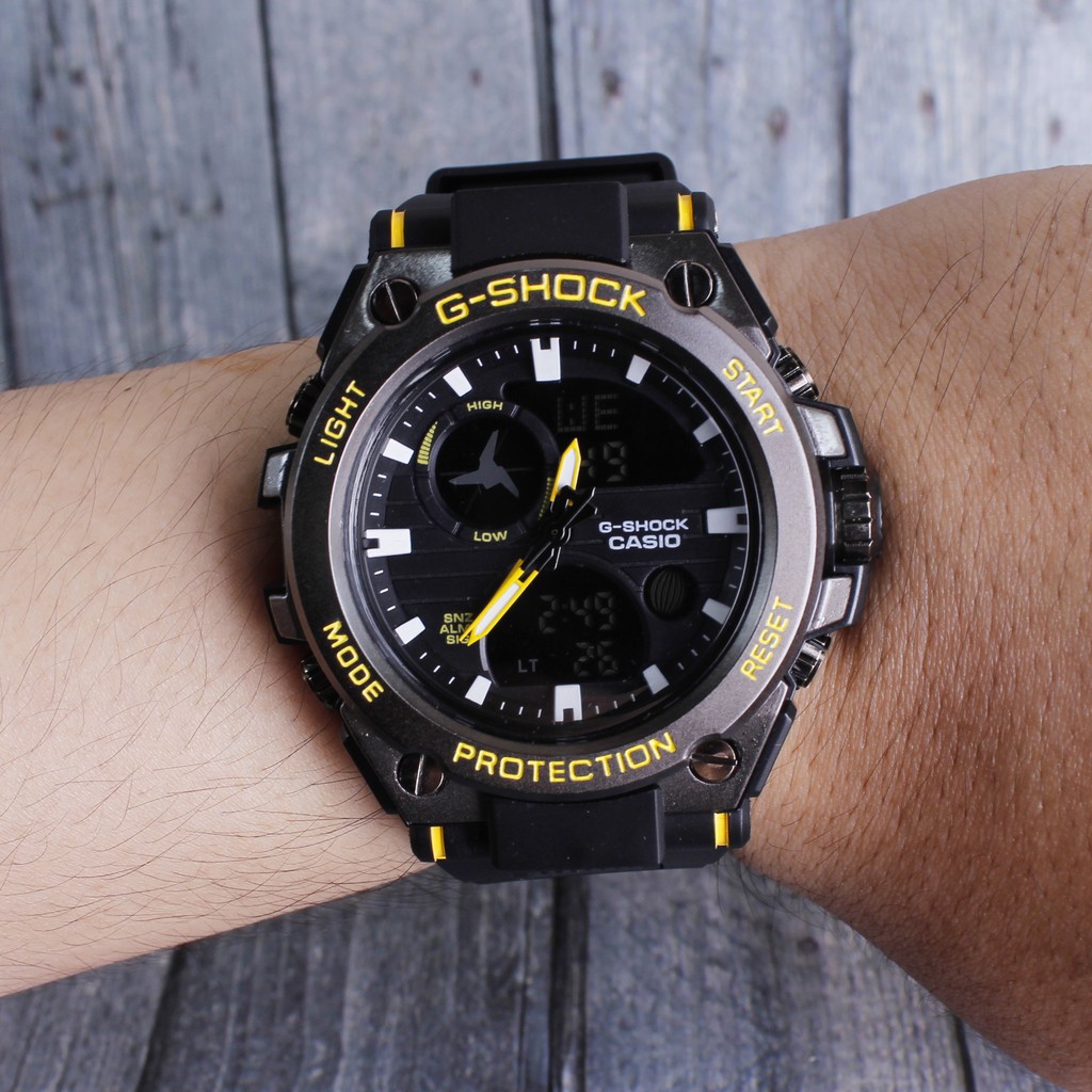 Jual HARGA TERMURAH !!! G-Shock Casio G8600 Metal Besi Black Jam tangan ...