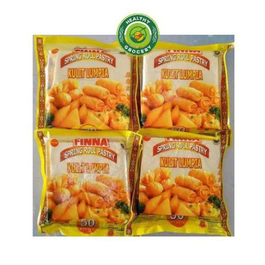 Jual Finna Spring Roll Pastry kulit lumpia isi 50 lembar | Shopee Indonesia