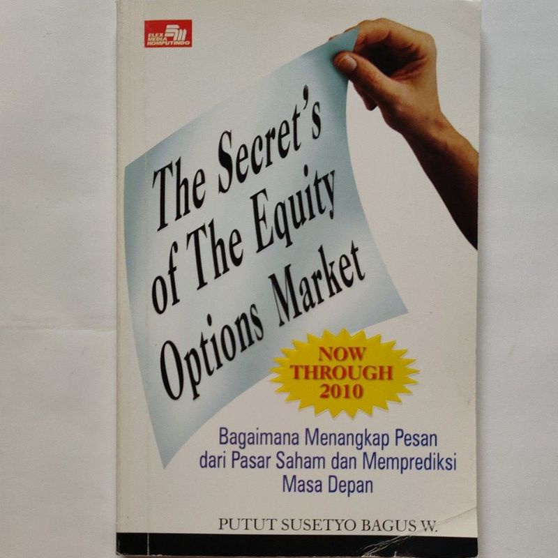 Jual Buku Keuangan Original. the secret's of the equity options market. Putut Susetyo bagus w ...