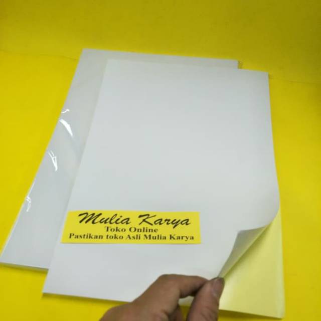Jual Kertas Label Sticker HVS A4 isi 20 Lembar | Shopee Indonesia