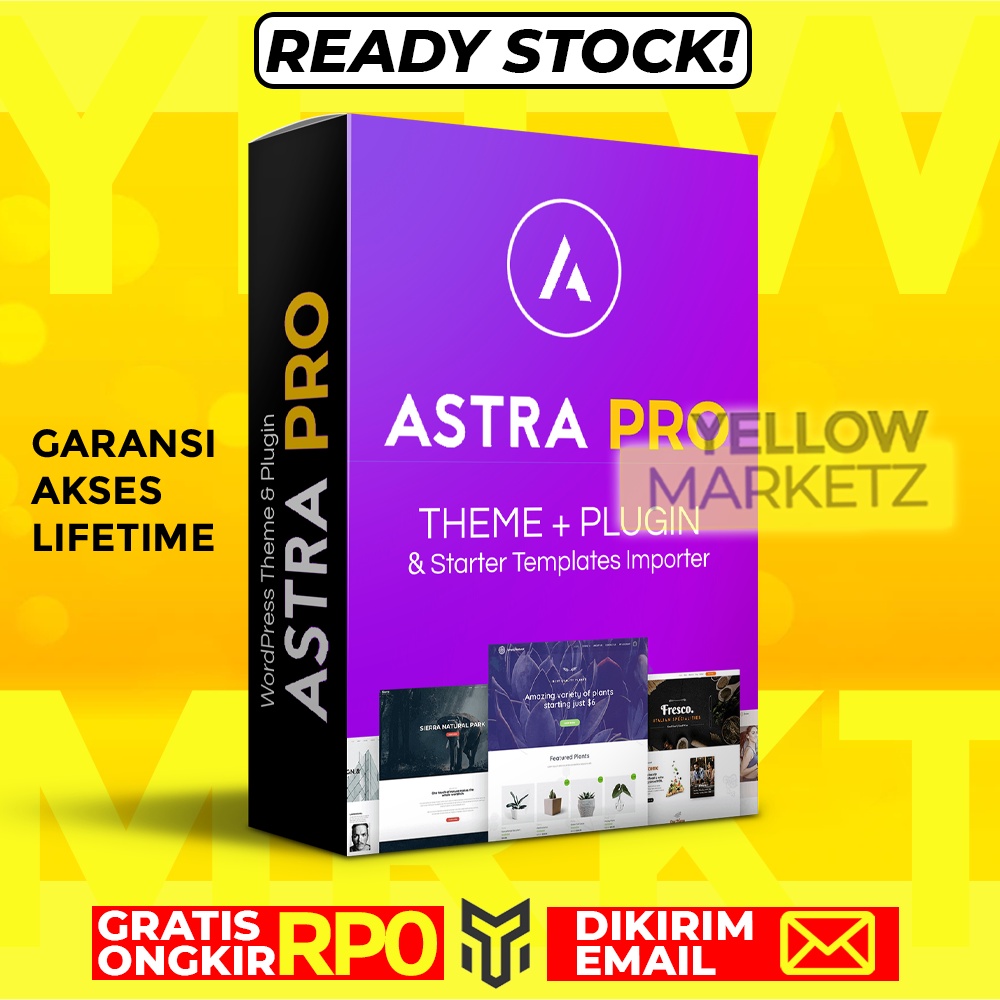Jual ASTRA PRO AGENCY WordPress Theme + Plugin + Starter Templates ...