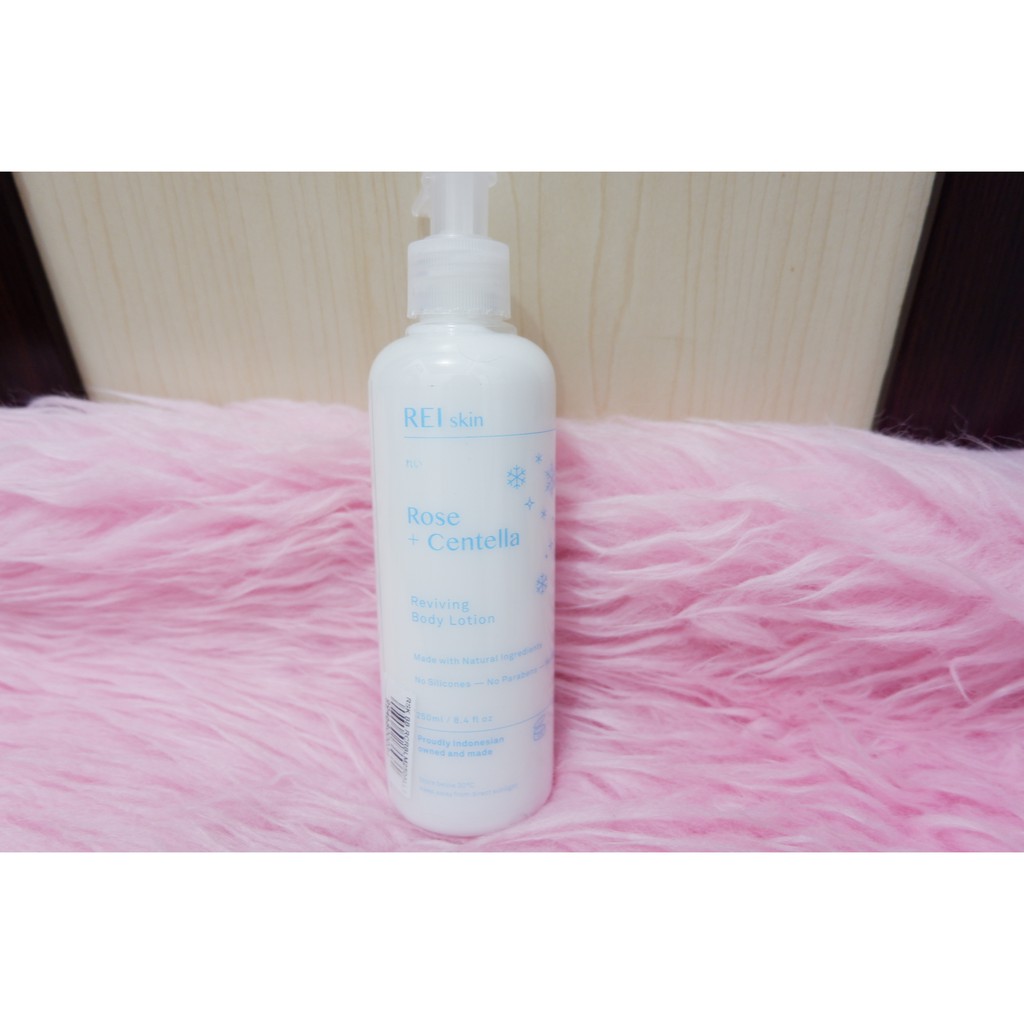 Jual REI Skin Rose + Centella Reviving Body Lotion 250ml | Shopee Indonesia