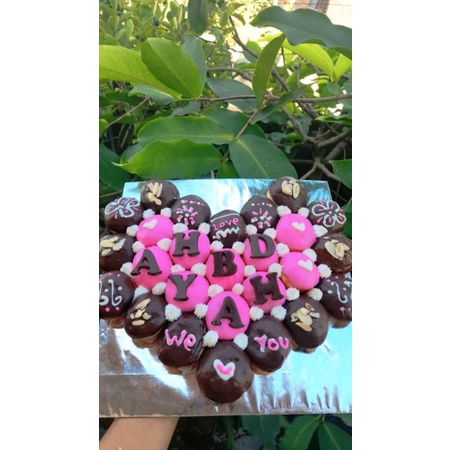 Jual donat karakter/donat ucapan | Shopee Indonesia