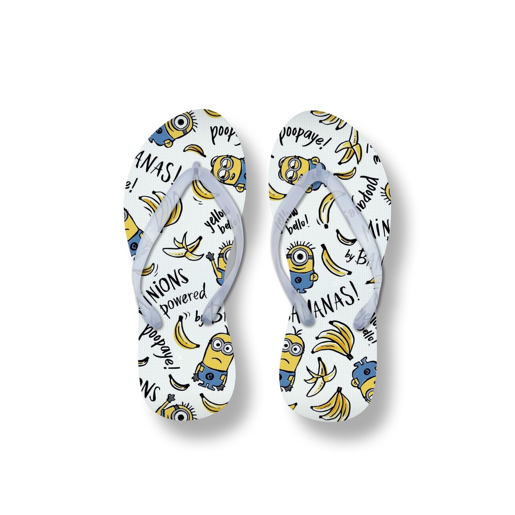 Jual Sandal Jepit Wanita Minion Banana | Shopee Indonesia