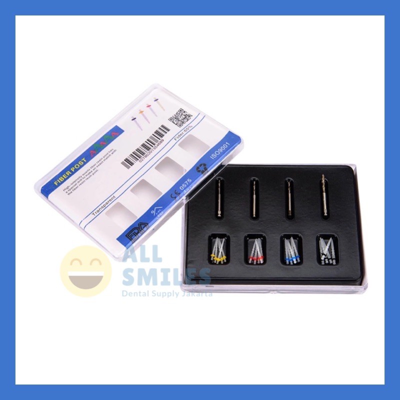 Jual dental fiber post fiberpost pasak gigi + drill | Shopee Indonesia