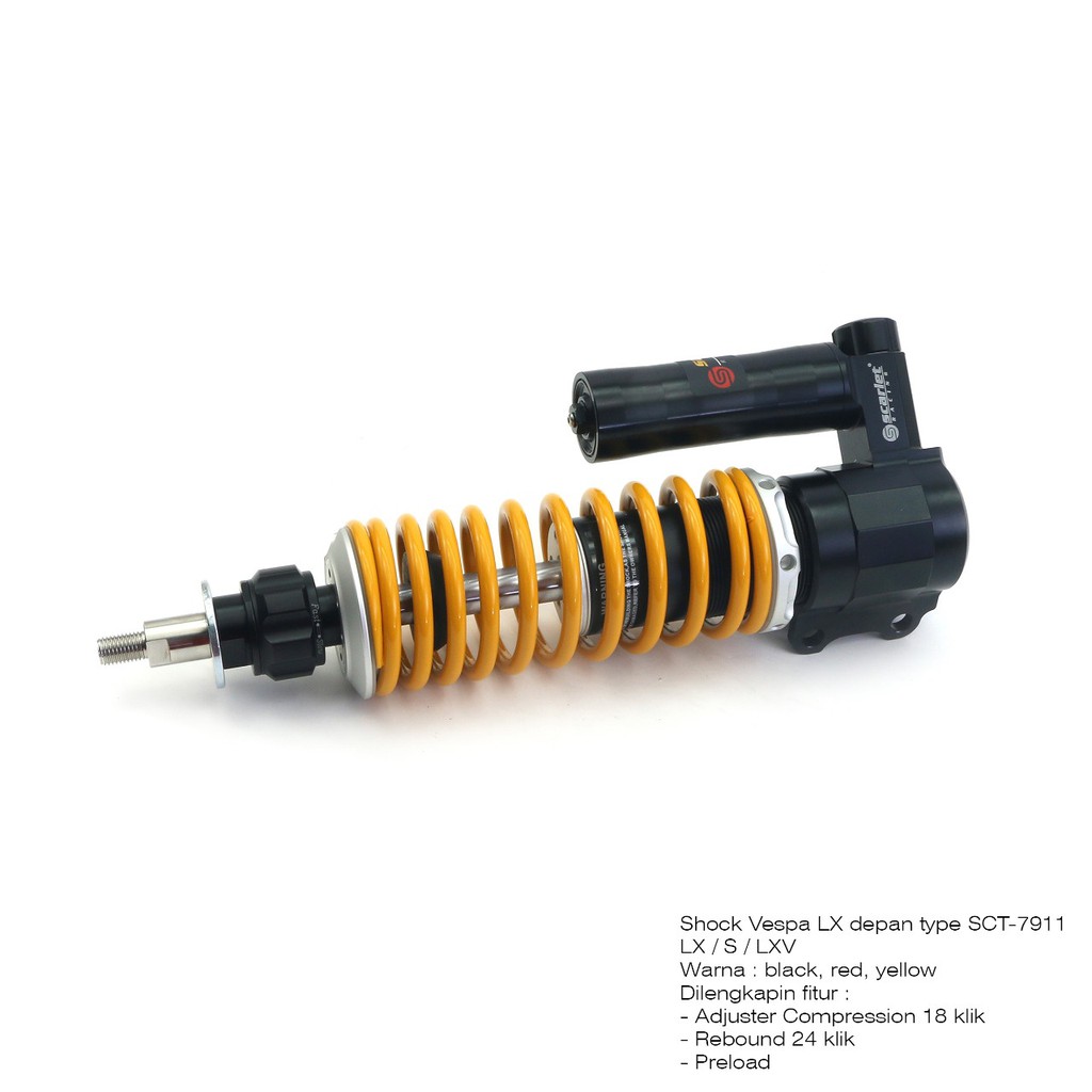 Jual shock scarlet shockbreaker skok - shock depan vespa LX - shock ...