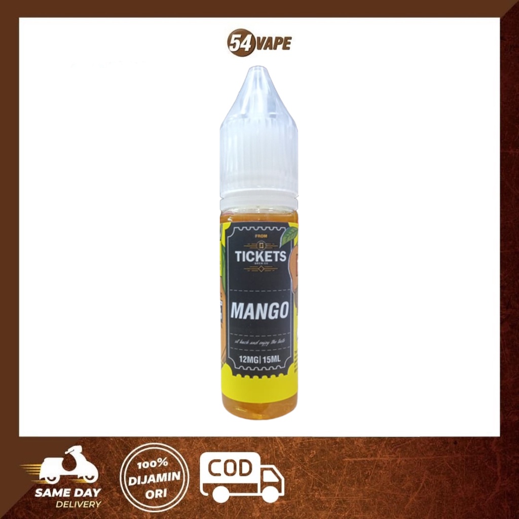Jual TICKETS MANGO PODS FRIENDLY 12MG 15ML | Shopee Indonesia