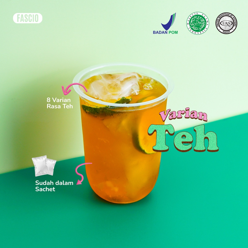 Jual BUBUK MINUMAN TEH SOLO SACHET PLUS GULA | POWDER DRINK TEA 1 KG ...