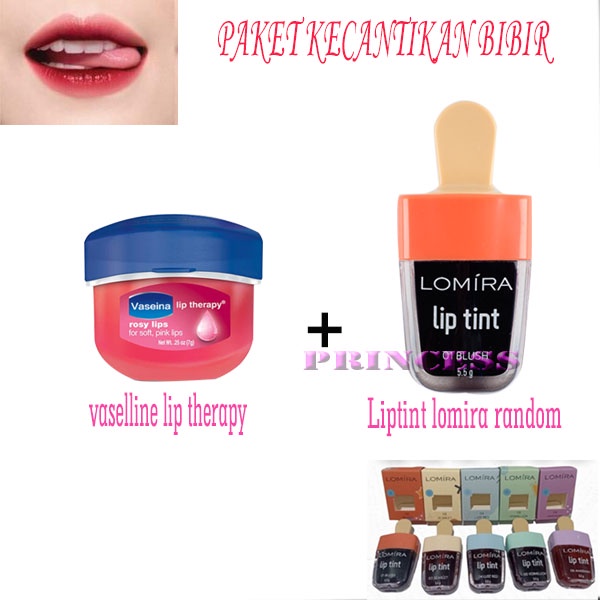 Jual PAKET KECANTIKAN BIBIR TERBARU!!!! Vaseline Liptherapy + Liptin ...