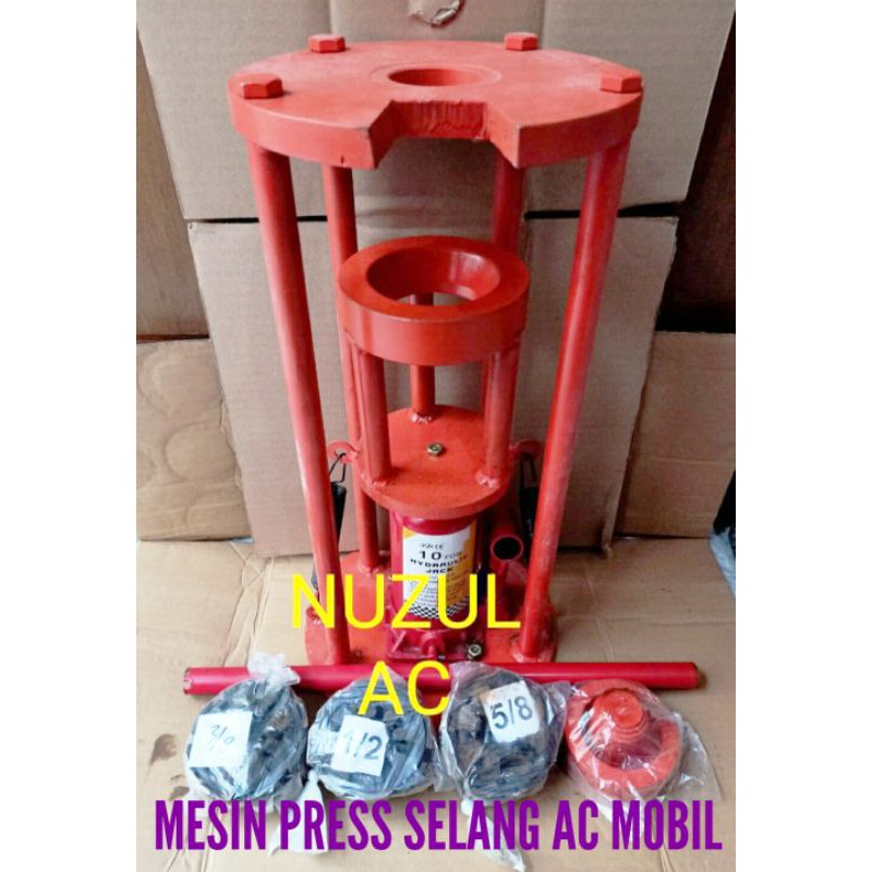 Jual Mesin Press Pres Selang Ac Mobil + 3 Mata pres 3/8 - 1/2 - 5/8 ...