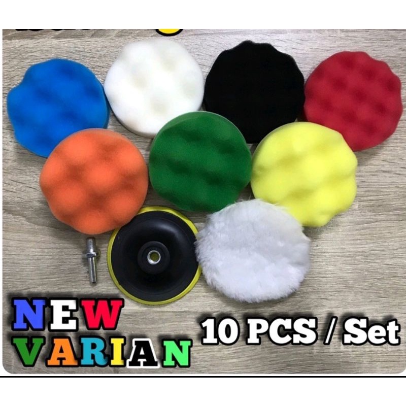 Jual BUSA POLES 4" SET ISI 10PC /SPON POLES 4in ( COCOK UNTUK SEMUA ...