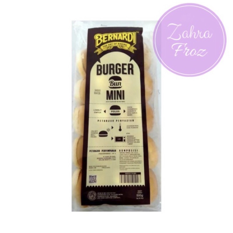 Jual BERNARDI ROTI BURGER MINI 620 GR | Shopee Indonesia