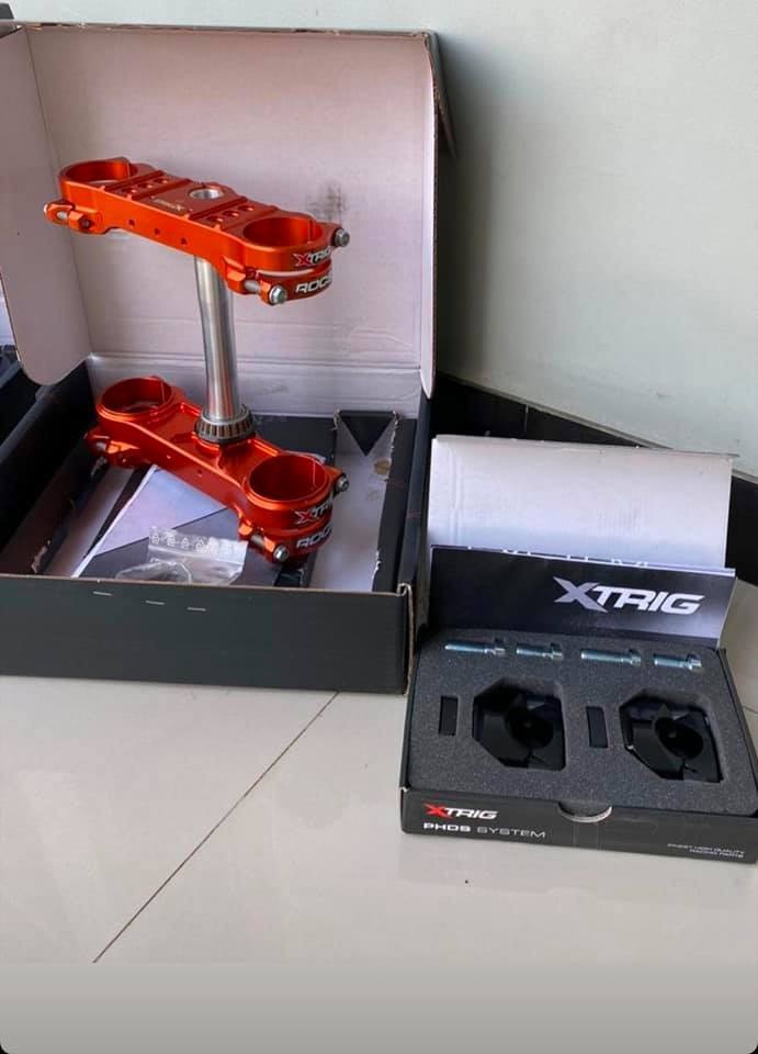 Jual Segitiga KTM Xtrig Triple clamp KTM xtrig Segitiga KTM 2020 | Shopee Indonesia