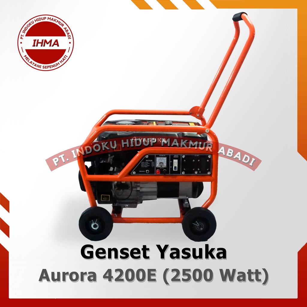 Jual Gasoline Generator Genset Listrik Bensin Yasuka Aurora 4200E ...