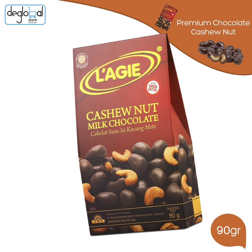Jual Lagie Coklat Premium Cashew Nut 90gr | Shopee Indonesia