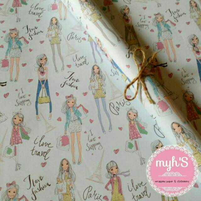 Jual Kertas kado orderan fitri | Shopee Indonesia