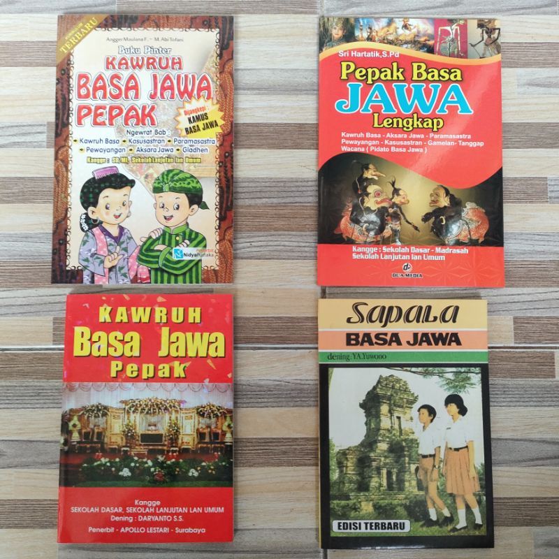 Jual BUKU PEPAK BAHASA JAWA / SAPALA / KAWRUH BASA | Shopee Indonesia