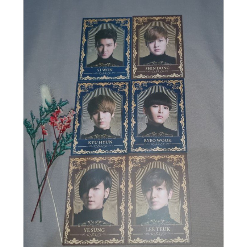 Jual OFFICIAL SUPER JUNIOR STAR COLLECTION CARD (LUXURY CARD) | Shopee ...