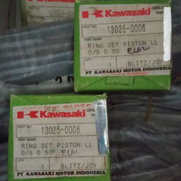 Jual RING SEHER KAWASAKI BLITZ JOY OS 50 ORI RING PISTON BLITZ JOY 50 ...