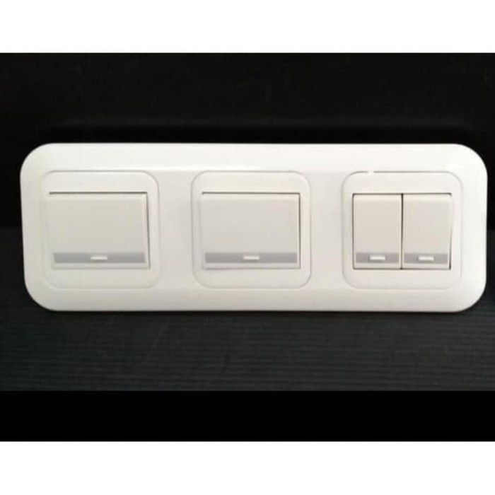 Jual SINTE PANASONIC 3 Gang IB SAKLAR ENGKEL LEBAR + ENGKEL + SERI ...