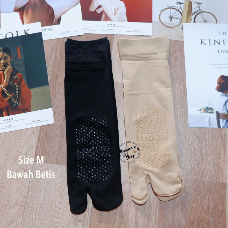 Jual (Samsung) Kaos Kaki Stoking Jempol Antislip Samsung ukuran M ...