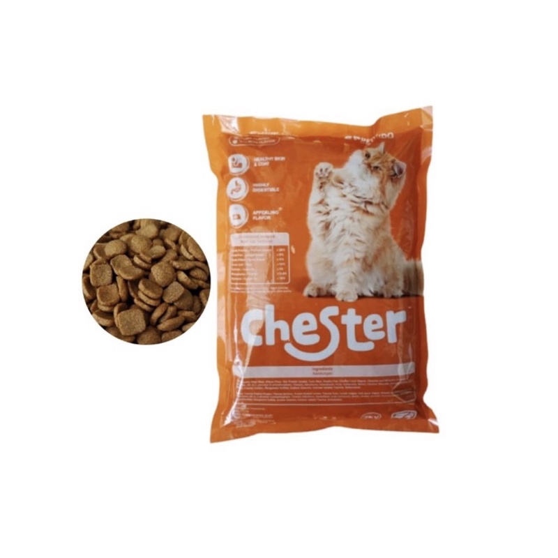 Jual Makanan Kucing Chester Tuna Cat Food Repack 800gr | Shopee Indonesia