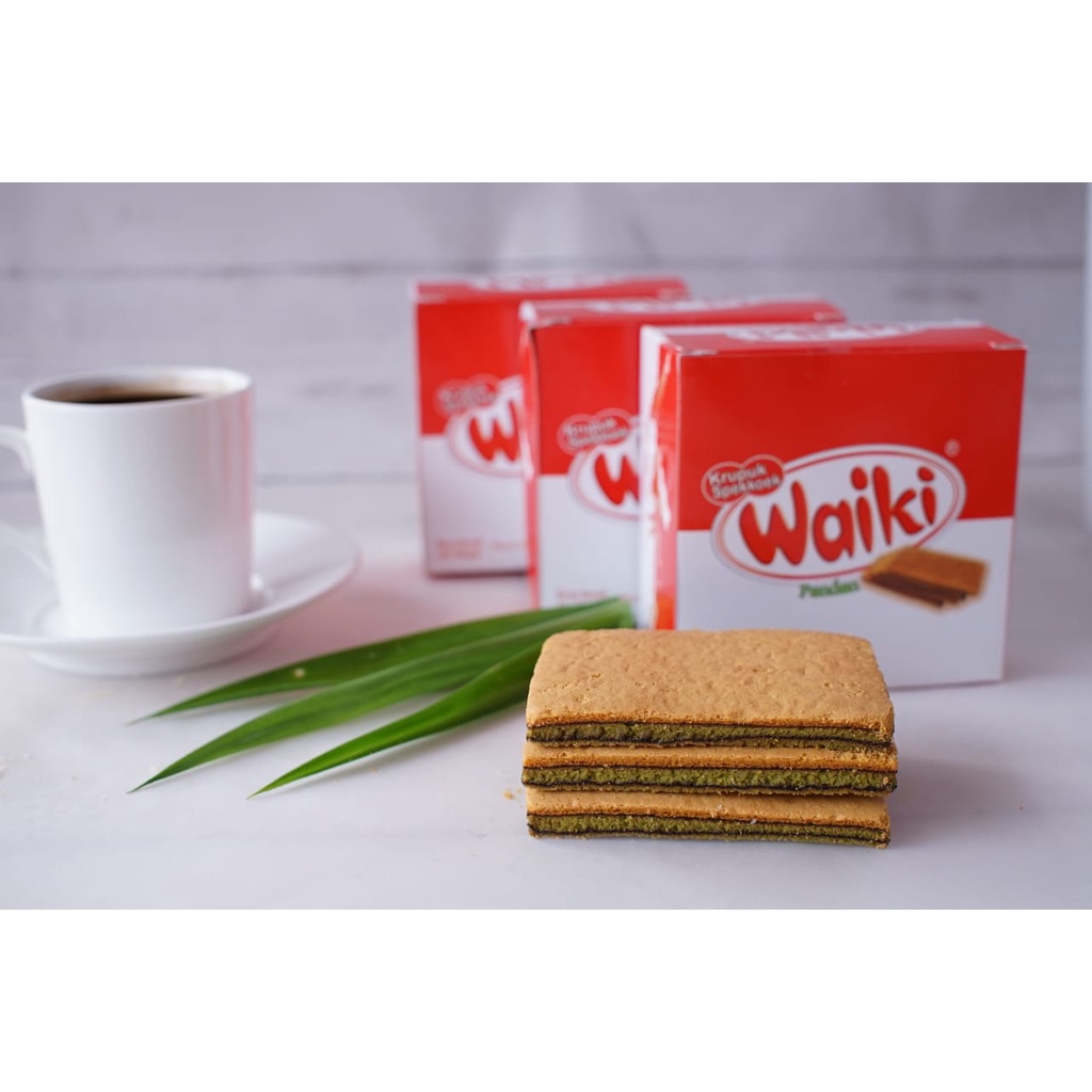 Jual WAIKI KRUPUK SPEKKOEK RASA PANDAN (PRODUK KHUSUS EKSPOR) | Shopee ...