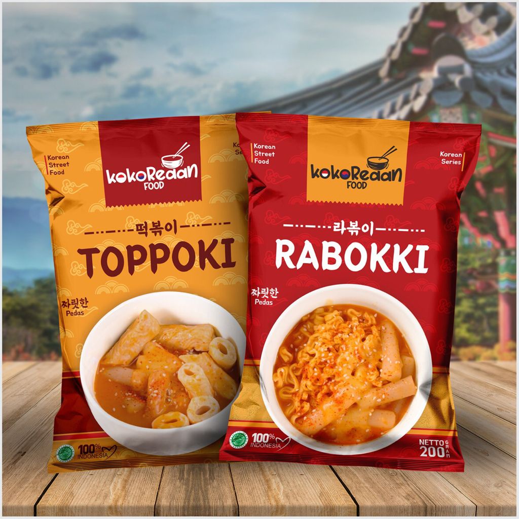Jual Toppoki KOKOREAN HALAL (200gr) / RAPOKKI RABOKKI Tteokbokki ...
