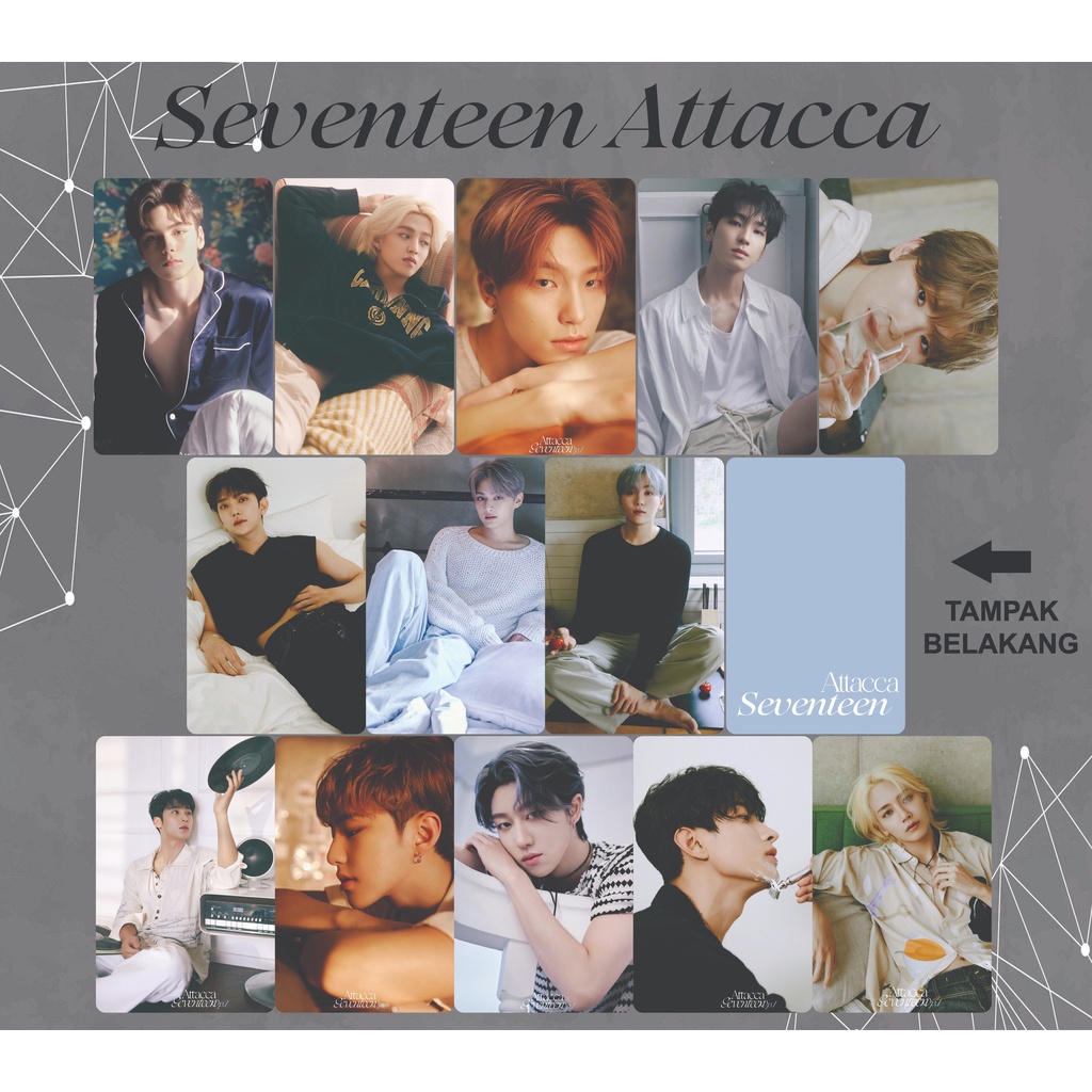 Jual PHOTOCARD SEVENTEEN (세븐틴) 9th Mini Album Attacca Official Photo Op.1 Ready Stock | Shopee ...