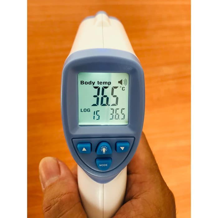 Jual Termometer Gun Tembak Infrared Non Contact/ Pengukur Suhu Badan ...