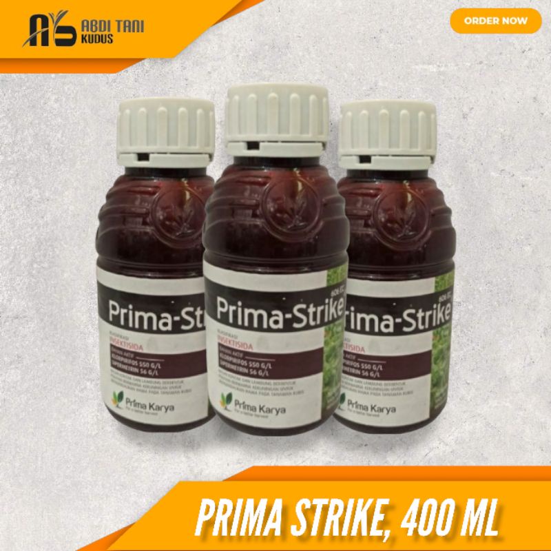 Jual INSEKTISIDA PRIMA STRIKE 606 EC 400 ML PEMBASMI ULAT | Shopee ...